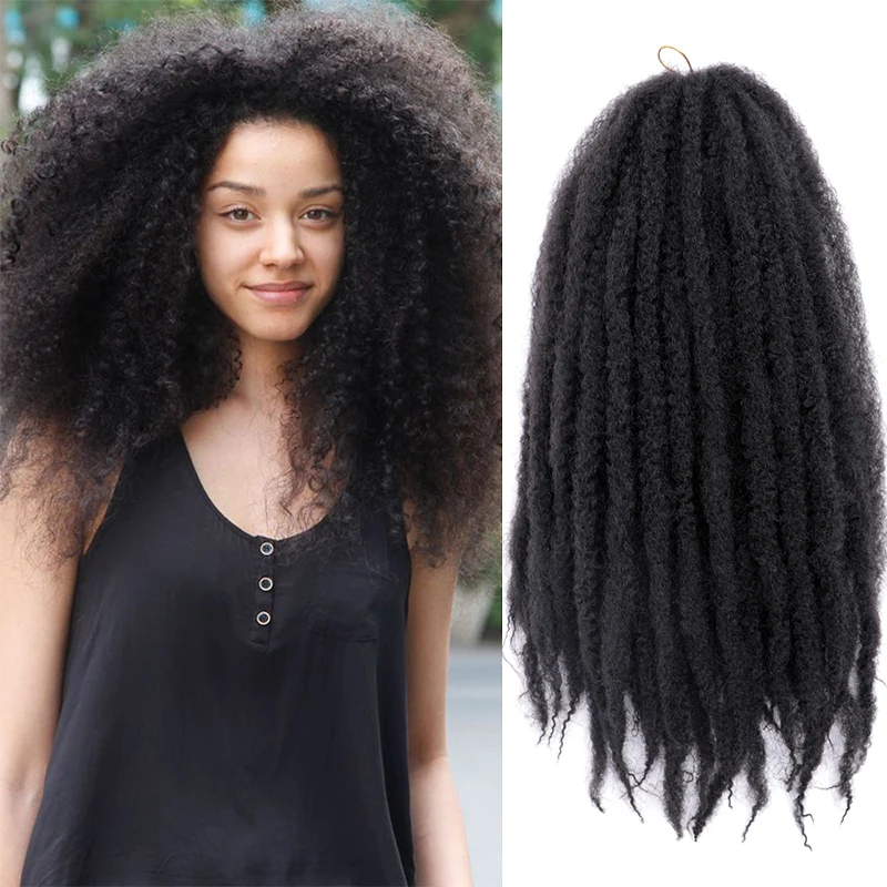 Marley-Meche-Afro-Kinky-Braiding-Hair-18inch-Synthetic-Crochet-Marly ...