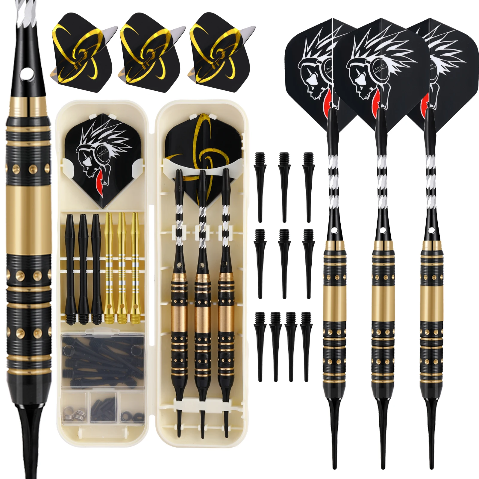 Huanqu 20g Copper Dart Set, Includes a Dart Storage Box, Comes with ...