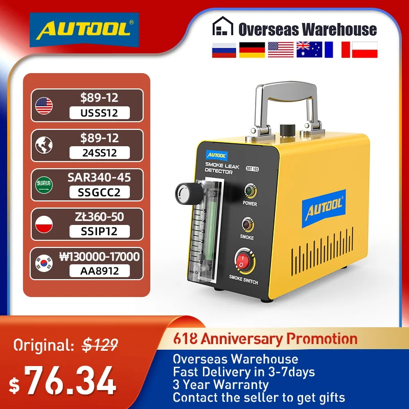 AUTOOL-SDT103-Car-Smoke-Leak-Detector-12V-Automotive-EVAP-Leakage-Gas-Leakage-Locator-Oil-Pipe ...
