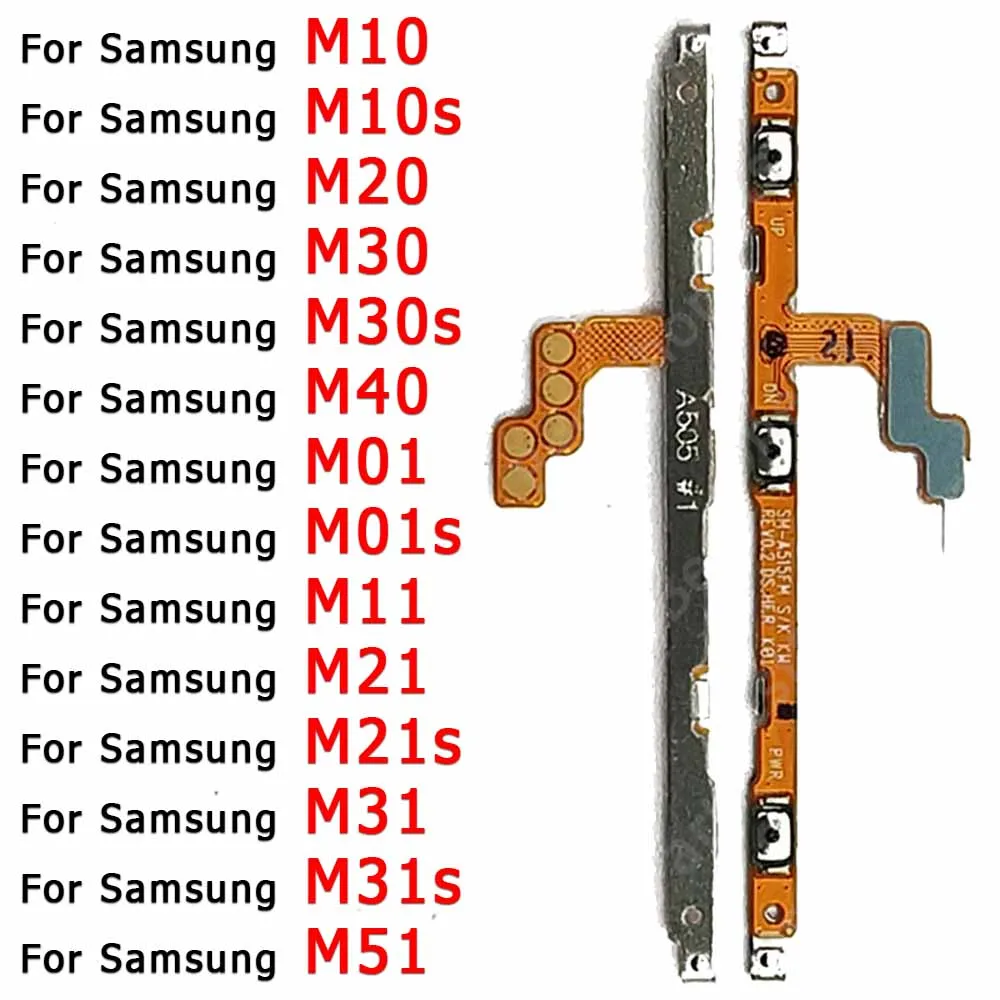Side Button Volume New Replacement For Samsung Galaxy M11 M21 M21s M31 ...