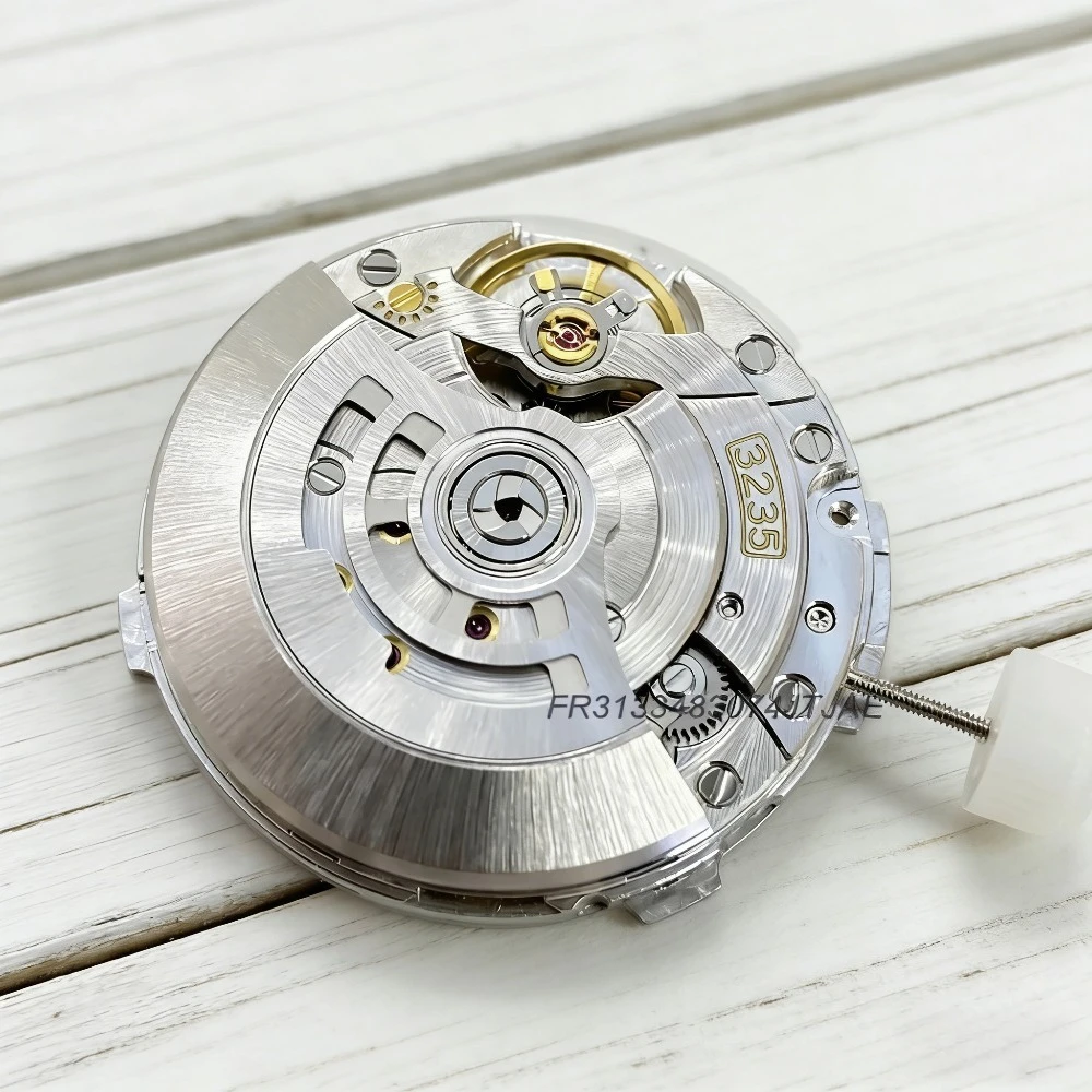 3235 Movement Engraved Automatic Mechanical Movement Blue Balance Wheel ...