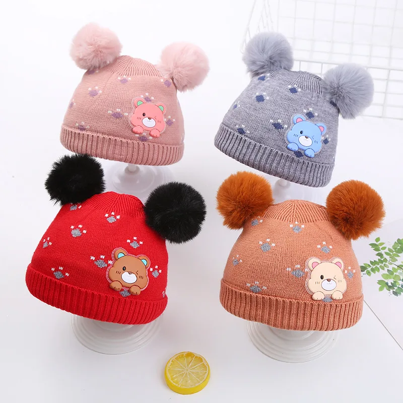 Beanie Hat | Kids Hats Caps - Children's Beret Spring Autumn Knitted ...
