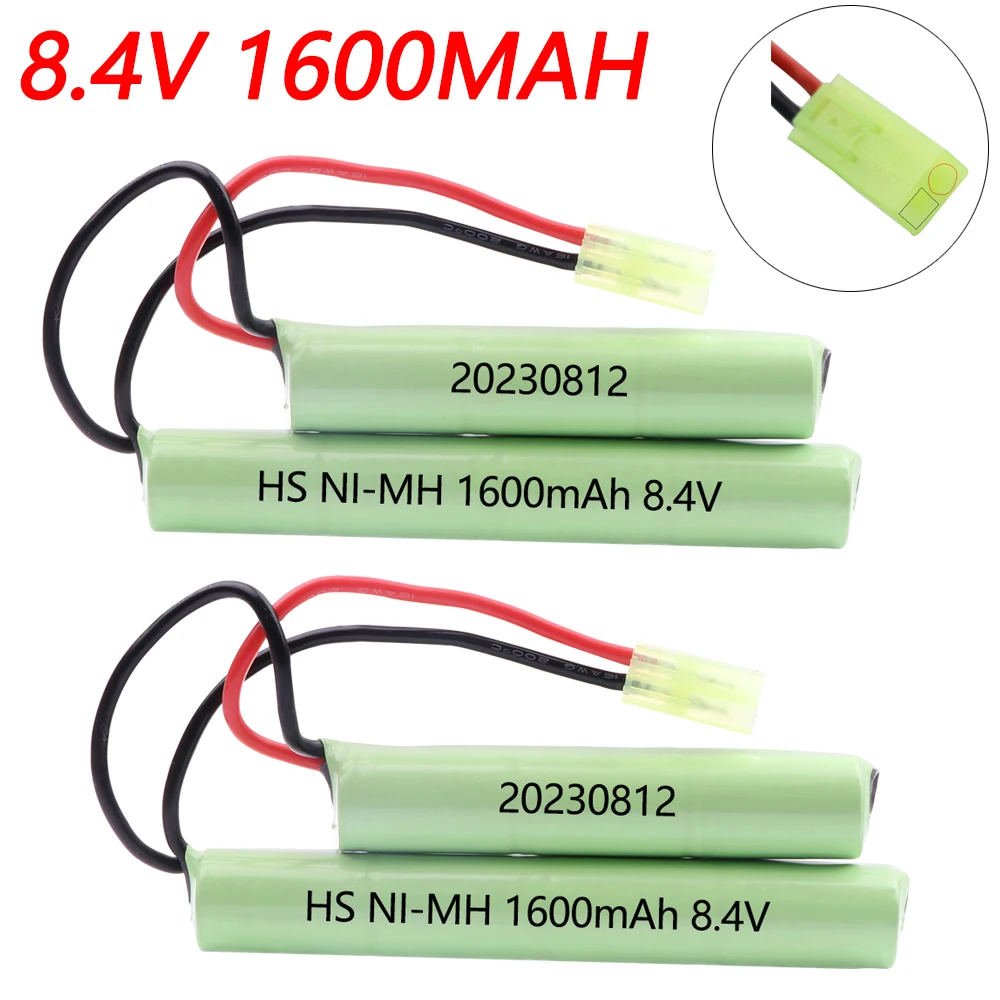 8.4V 1600mAh Replace NIMH Battery Pack for H VFC HK416 CQB Rifle parts ...