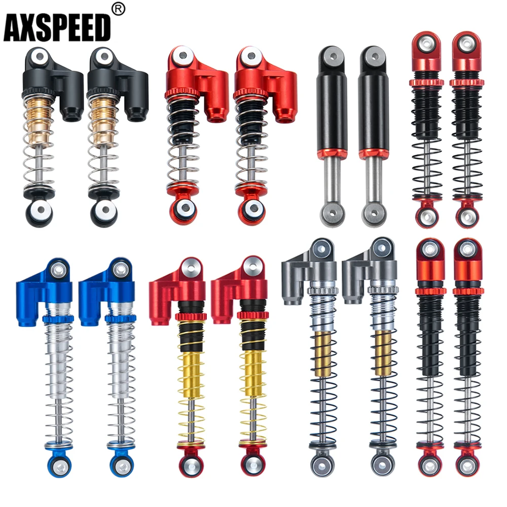 Axspeed 4pcs 31/32/39.5/43/48mm Threaded Shock Absorber Damper For 1/24 ...