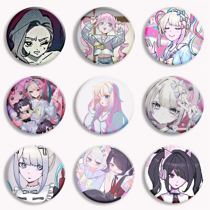 Needy-Girl-Overdose-Game-Button-Pin-Cute-Anime-Character-Cartoon-Brooch ...