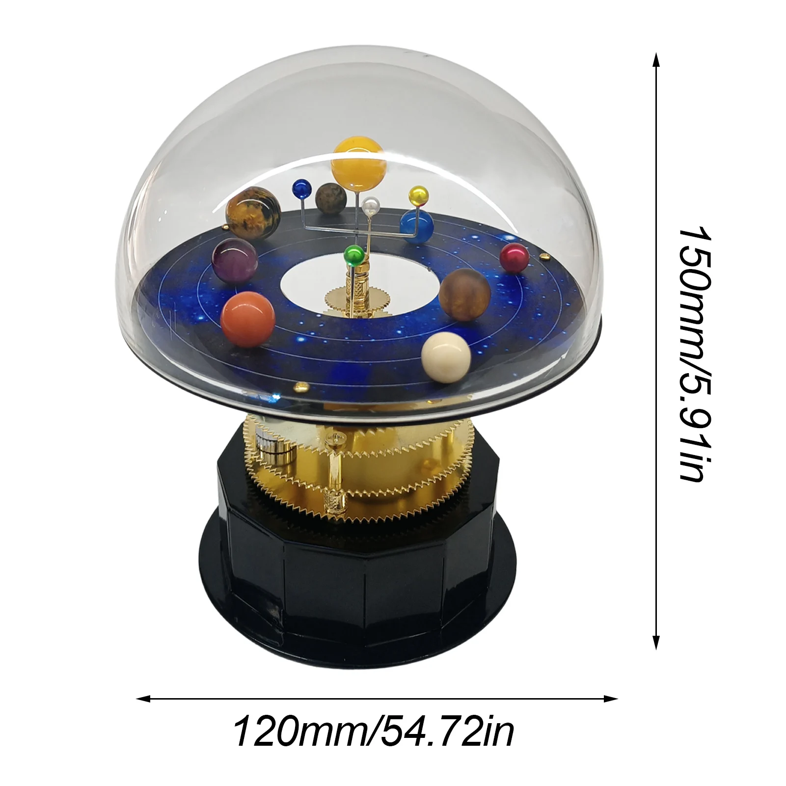 Solar System Model In Motion