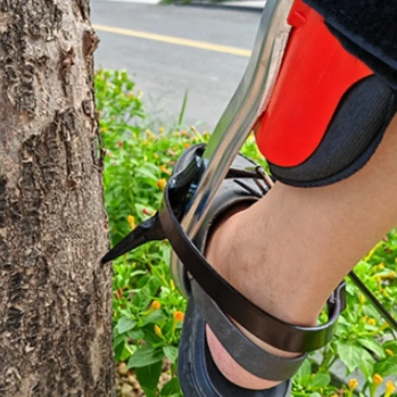 Aluminum Alloy Tree Climbing Tool Foot Buckle Non-slip Shoes Foot Tie ...