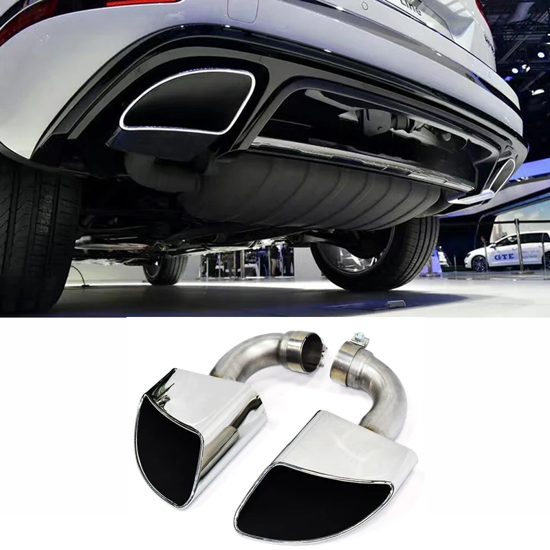 Original Style Exhaust Tip For Volkswagen Touareg V6 V8 W12 2012-2017 ...