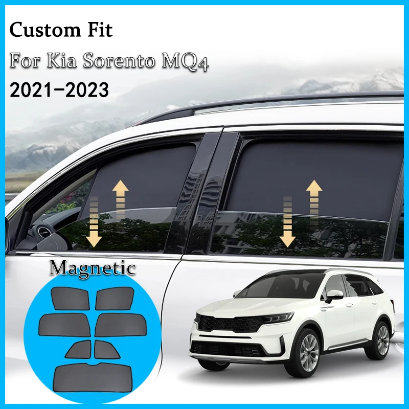 Magnetic Car Windows Sunshade Side Window blackout Mesh Sun Visor UV ...