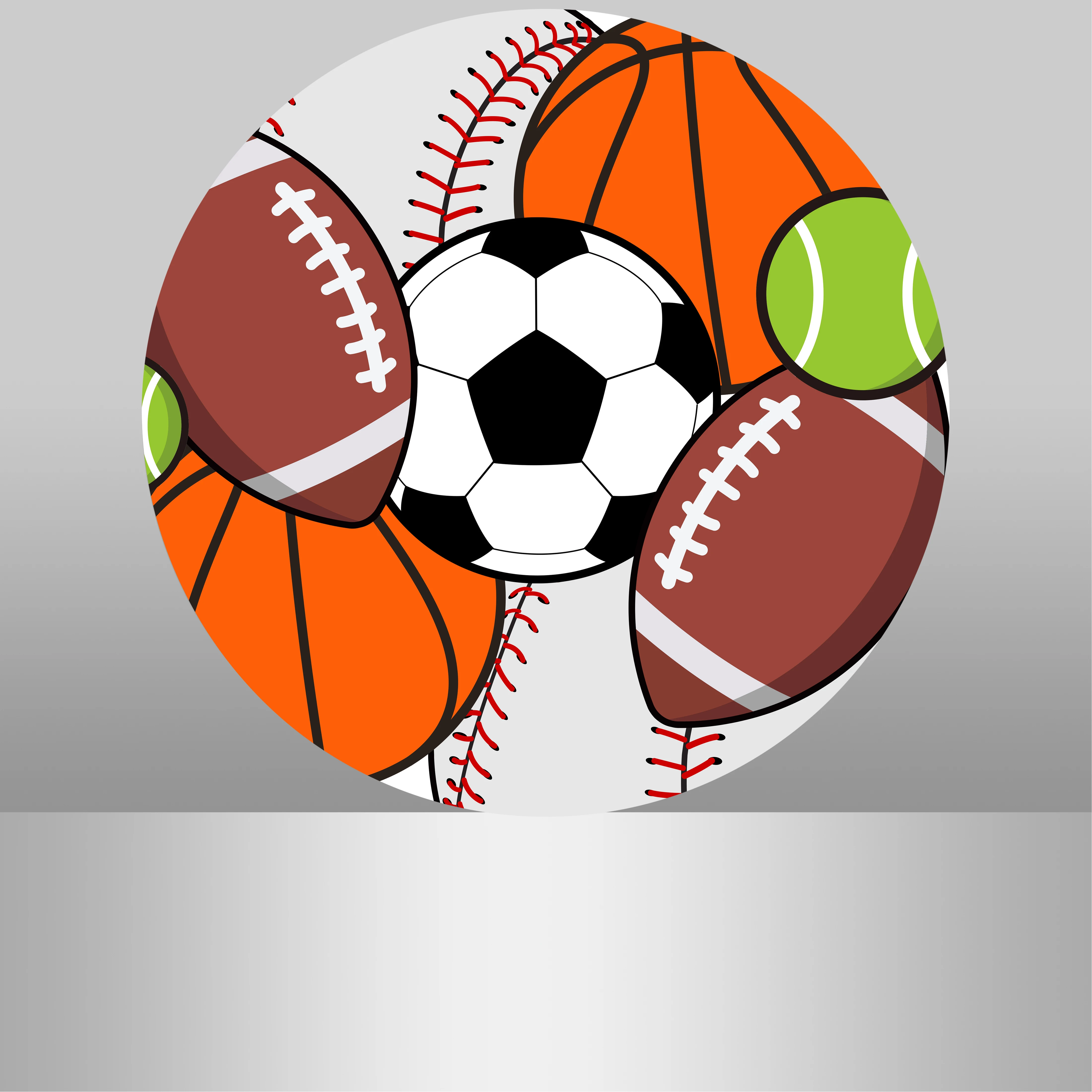 Sports Balls Collage