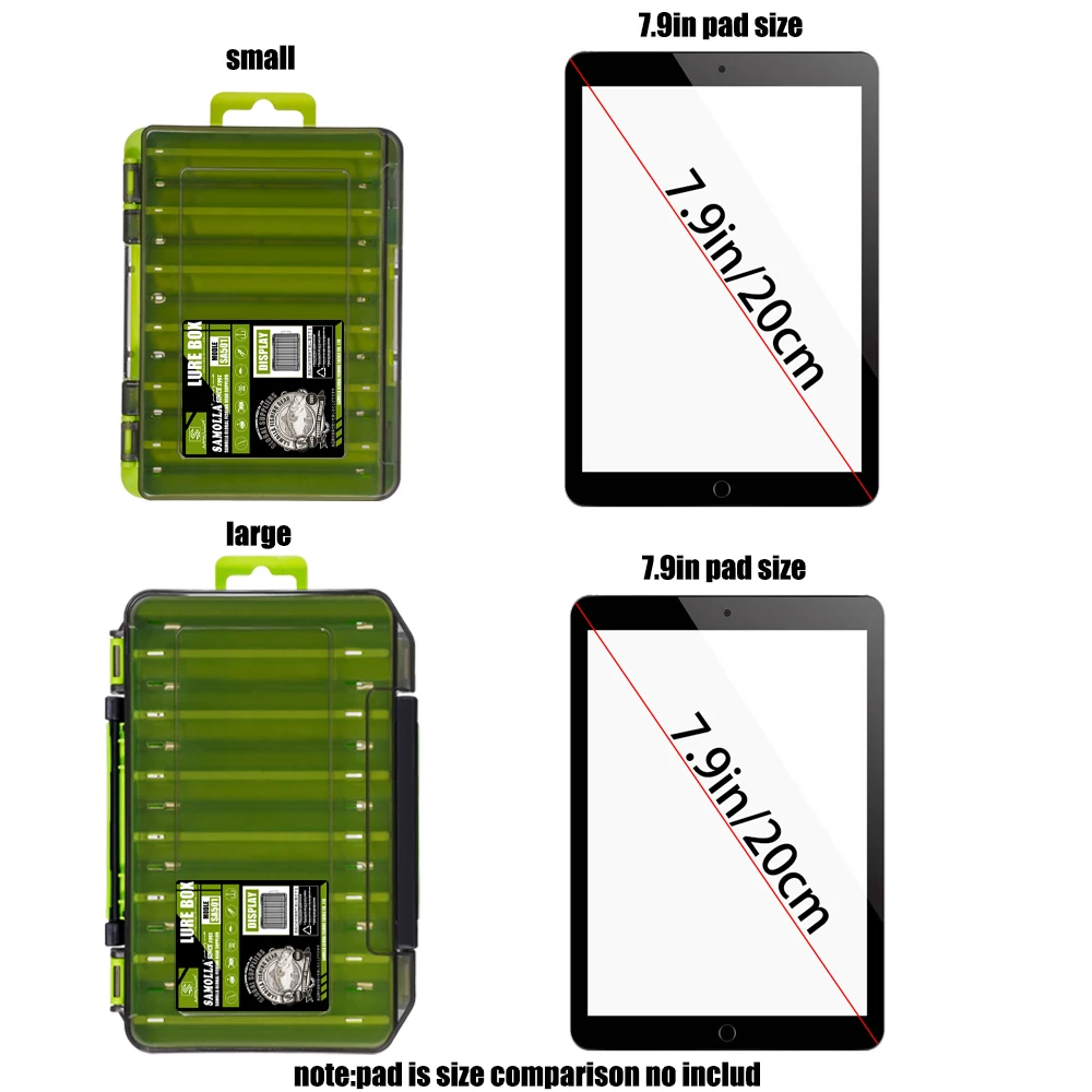 SAMOLLA Double-Sided Compact Tackle Box – OUTFITTERS PURSUIT