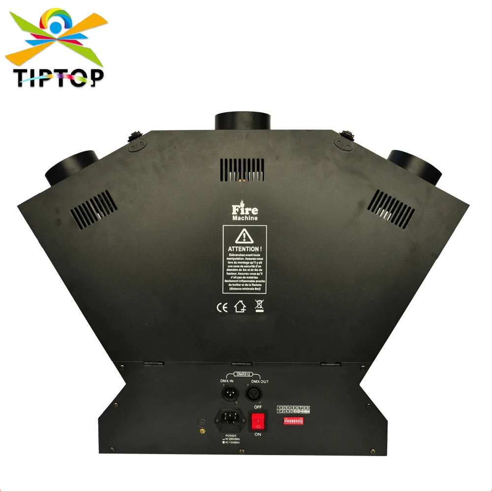 Hi-Quality-Triple-Fire-Machine-Stage-Effect-Equipment-3-Head-DMX-Fire ...