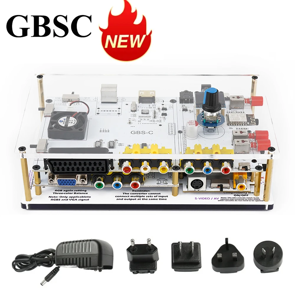 Modified-GBS-Control-GBSC-Video-Converter-With-Scart-RGBS-YPbPr-S-video ...