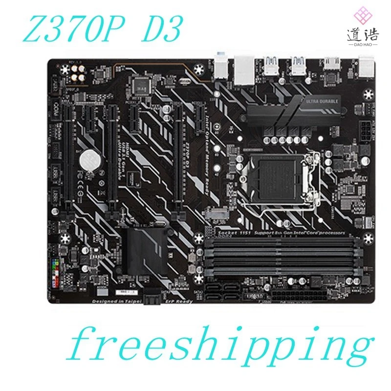 For-Gigabyte-Z370P-D3-Motherboard-64GB-LGA-1151-DDR4-ATX-Mainboard-100 ...