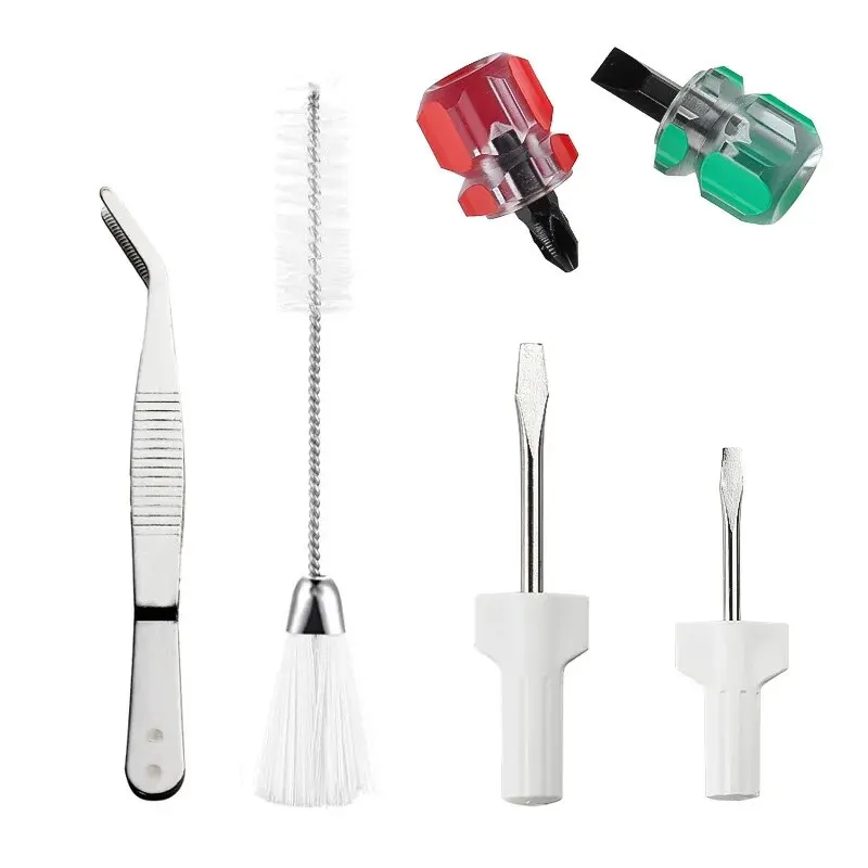 6pcs-Set-Sewing-Machine-Cleaning-Repair-Tool-Tweezer-Hair-Brush ...