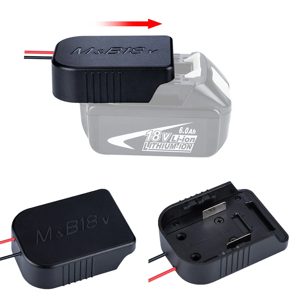 For Makita&Bosch Adapters 18V Battery Power Connector Adapter Dock ...