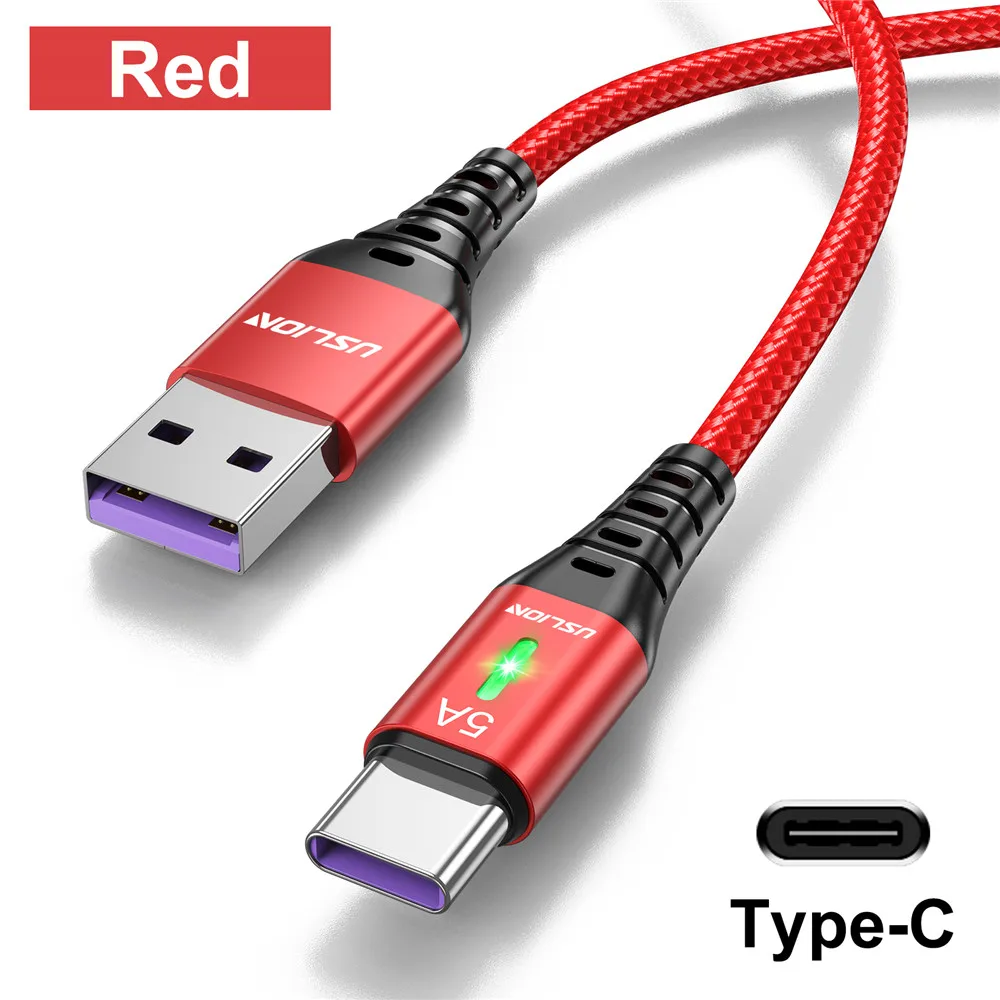 Red USB C Cable | AliExpress Business