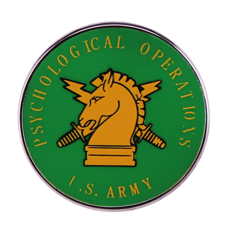 Psychological-Operations-Army-Enamel-Pin-Metal-Badge-Military ...