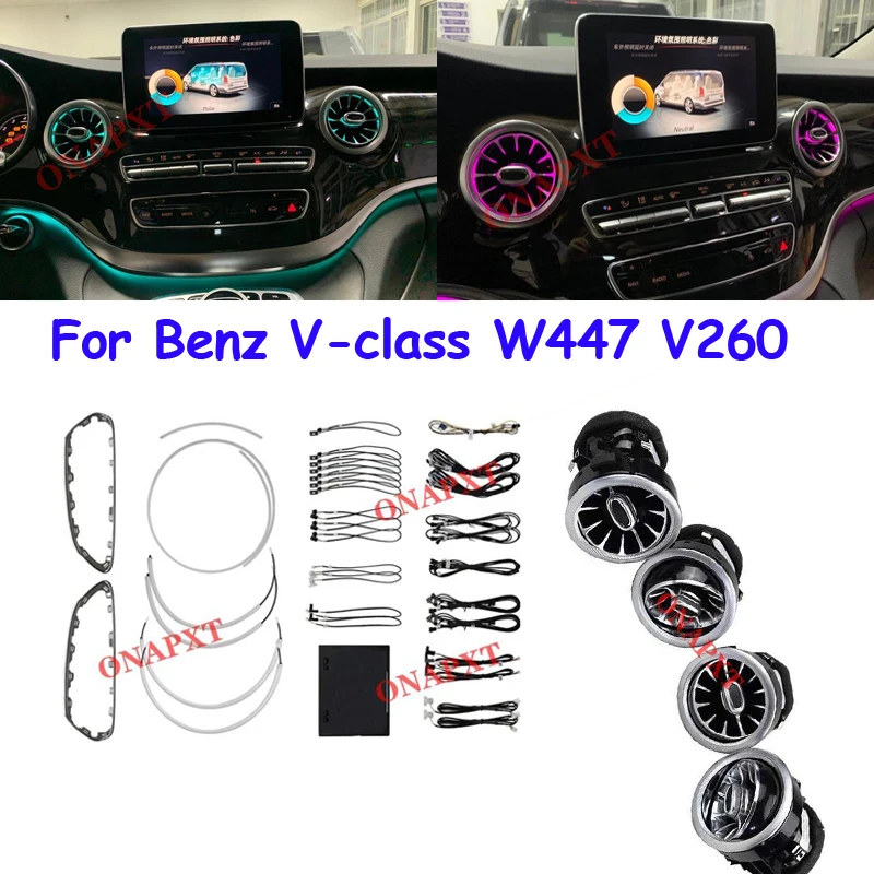 For-Benz-V-class-W447-V260-Ambient-Light-Synchronous-Original ...