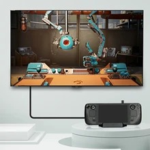 Steam Deck Docking Station TV Base Stand Hub Holder Dock USB C to RJ45 ...