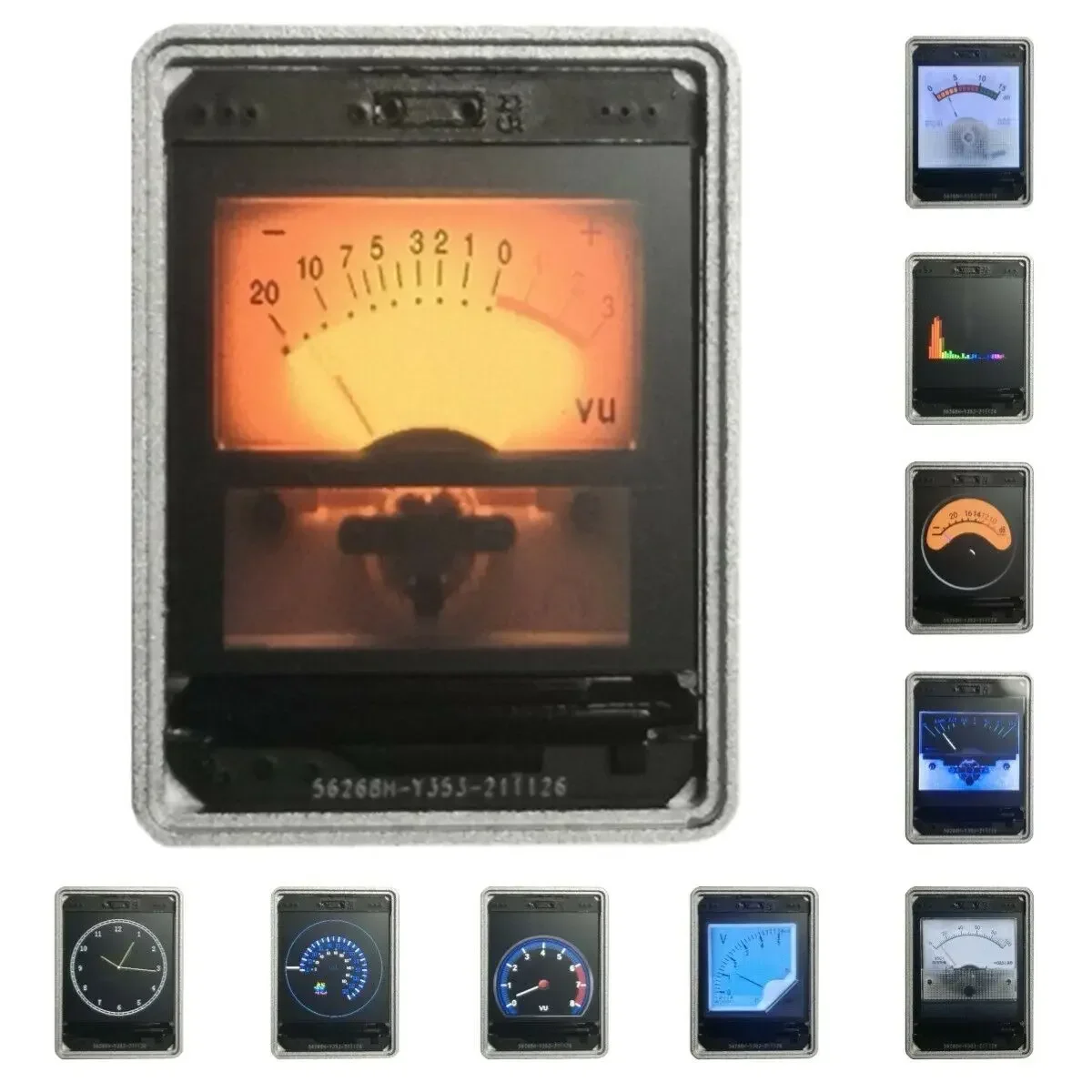 1PCS-Voice-activated-Music-Spectrum-Rhythm-Level-Indicator-VU-Meter-HD ...