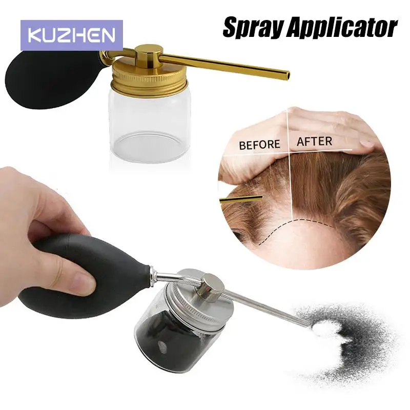 Powder-Spray-Bottle-Refillable-Hair-Fiber-Applicator-Talc-Powder-Blower ...