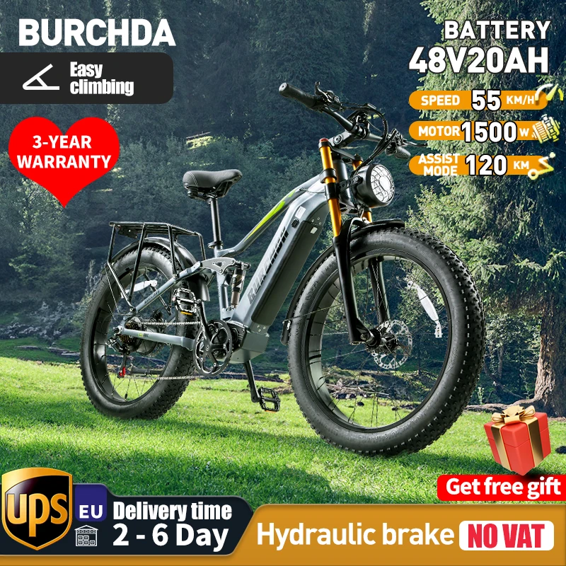 BURCHDA-RX80-Adult-E-Bike-Motocross-1500W-Motor-48-v20ah-Electric-Bike ...