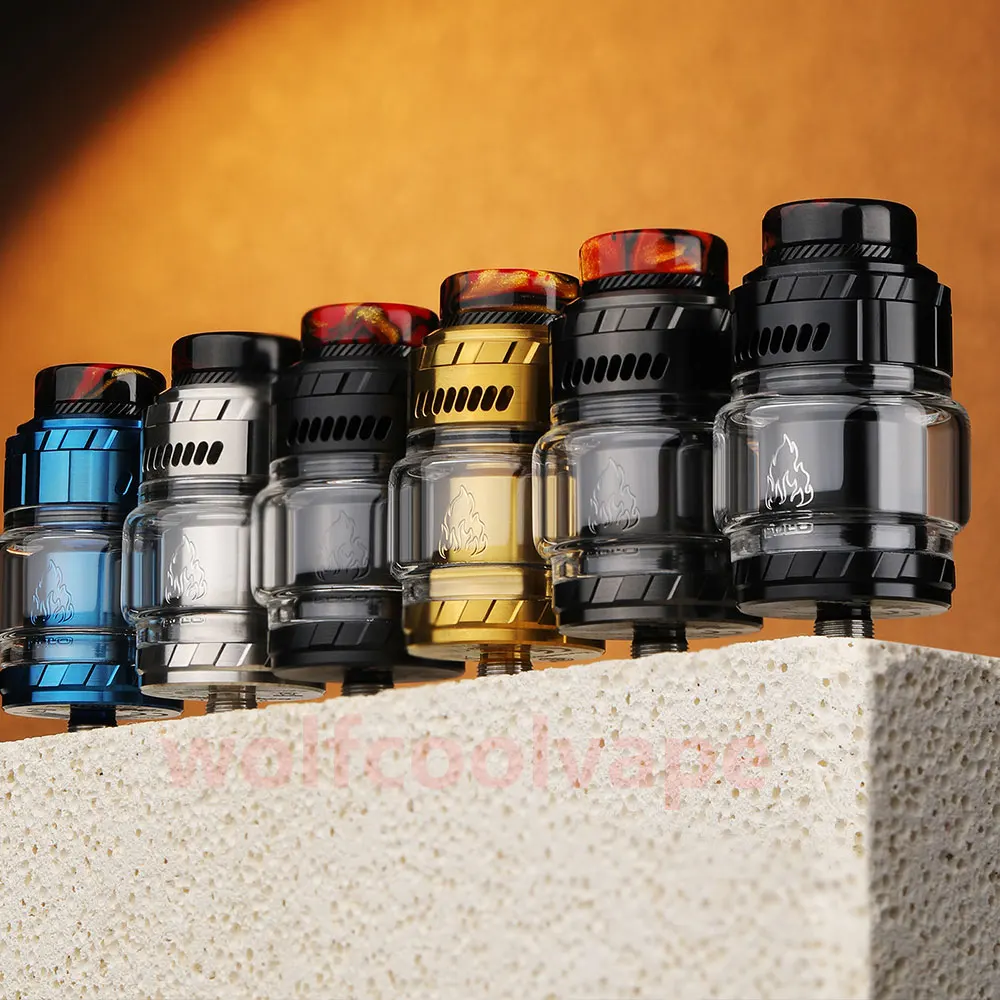 Mike Vapes Blaze Solo RTA Authentic ThunderHead Creations atomizador de ...