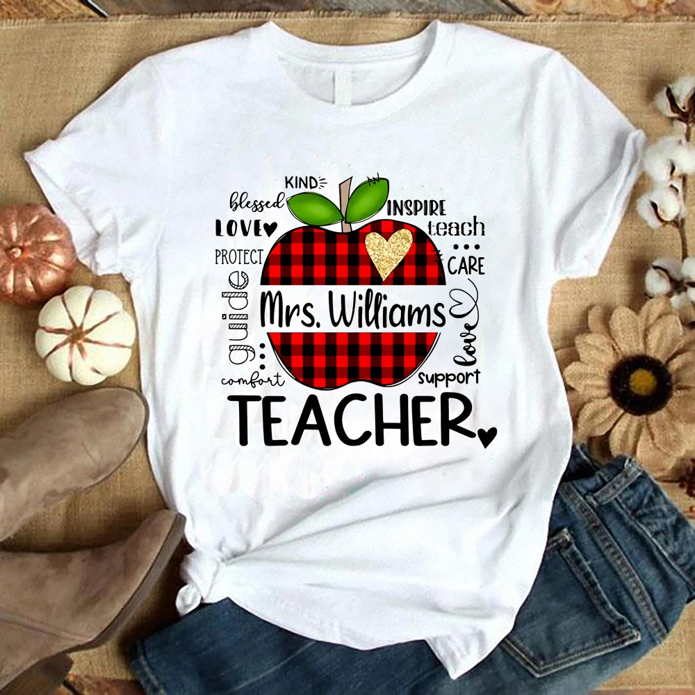 Personalized-Teacher-Shirts-Teacher-Appreciation-Leopard-Buffalo-Plaid ...
