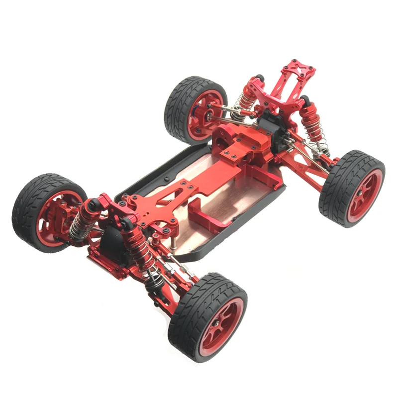 For-Wltoys-144001-1-14-RC-Car-Upgrade-Parts-All-Metal-Embled-Frame-Chis ...