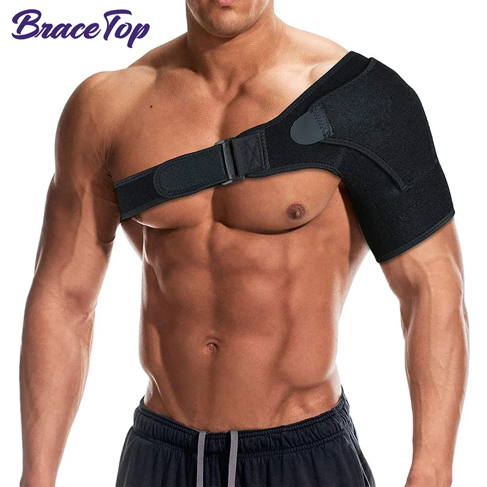 Shoulder-Support-with-Pressure-Pad-Adjustable-Shoulder-Brace-for-Torn ...