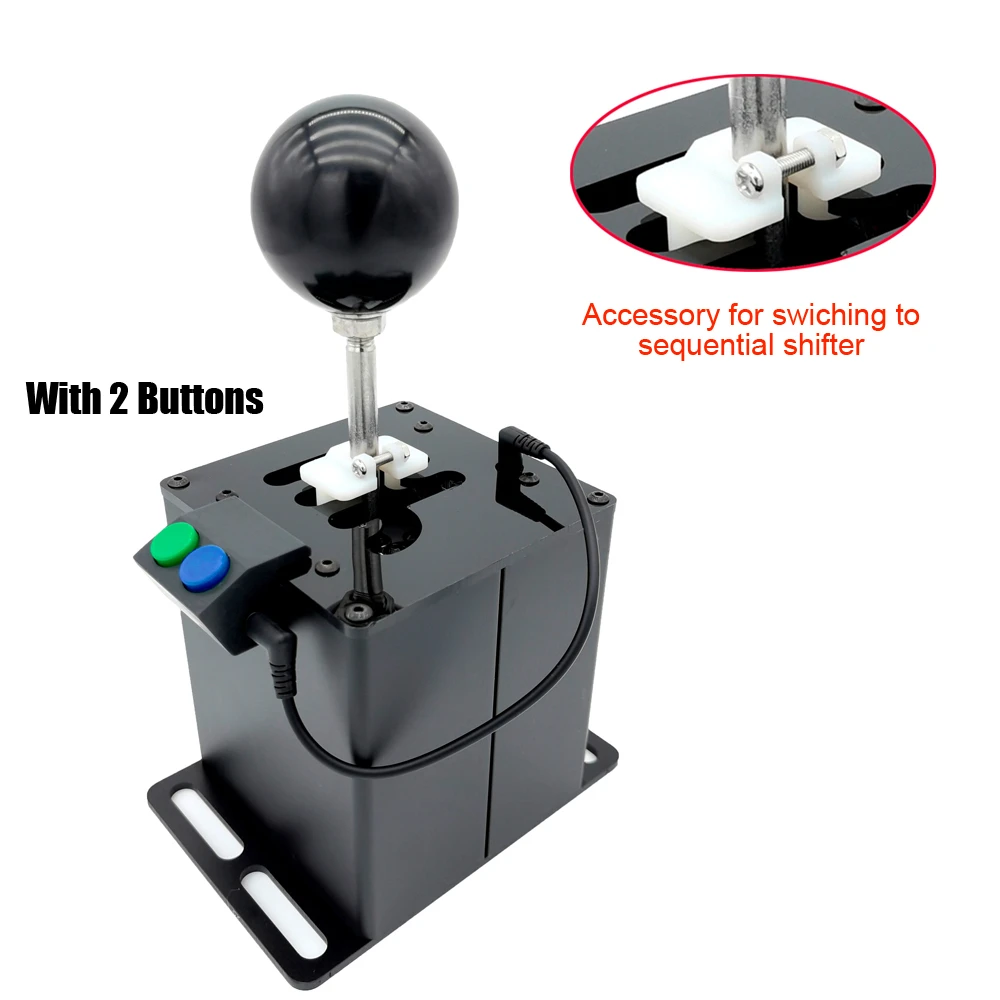 USB Shifter Simulator H Sequential Shifter for Logitech G29 G27 G25 ...