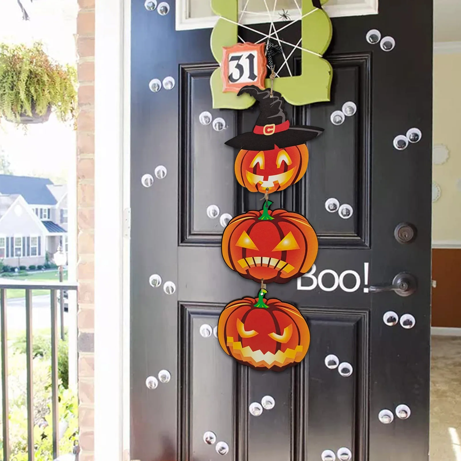 Pumpkin Door Decorations