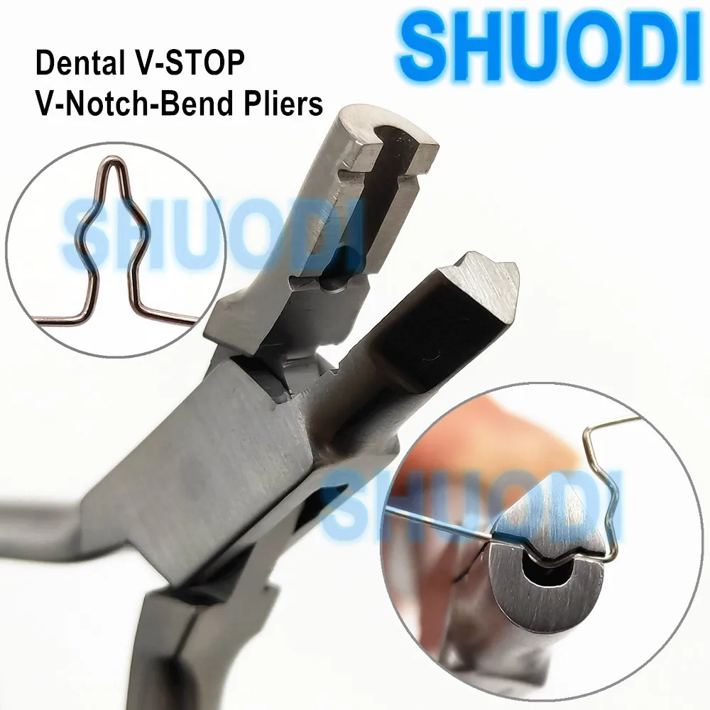 Dental-V-STOP-V-Notch-Bend-Pliers-Orthodontics-Bracket-Braces-Adjusting ...