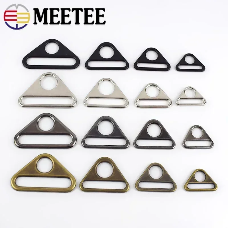 30Pcs 20/25/32/38mm Metal Ring Buckles For Strap Bag Bra Bikini Hooks ...