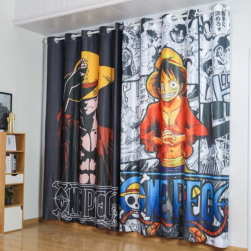 Indecor-Anime-One-PCS-Monkey-D-Luffy-3D-Printed-Blackout-Curtain-for ...