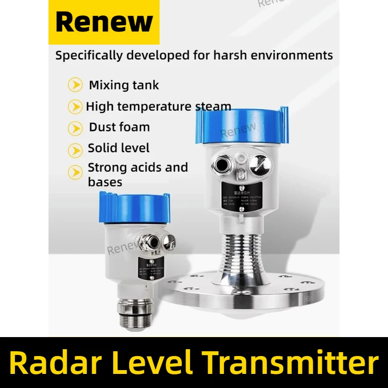80ghz-High-Frequency-Radar-Liquid-Water-Level-Meter-Level-Gauge ...
