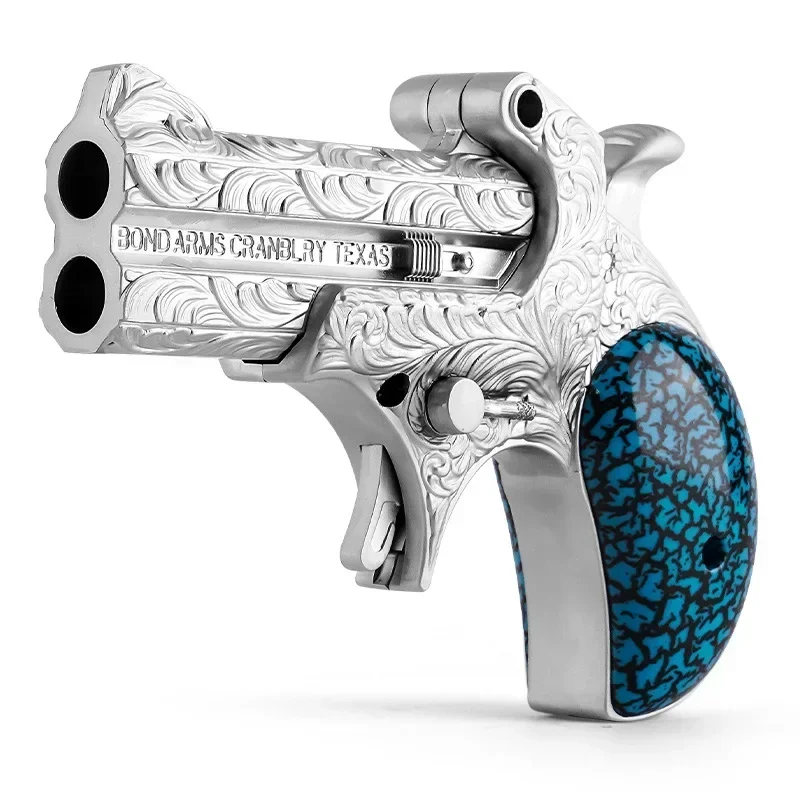 Delinger-Mini-Double-barreled-Soft-Bullet-Alloy-Revolver-Soft-Bullet ...