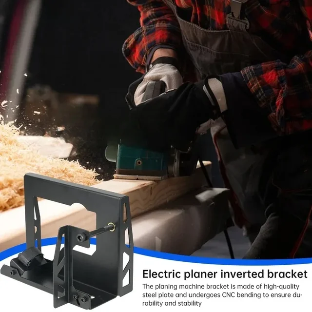 Flipping Planer Support Electric Planer Stand – Inverted Bracket Mount For Bench Planing, Steel ...