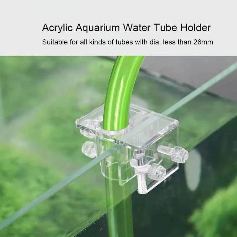 26mm Large Pipe Water Tube Fixed Clip Acrylic Aquarium Water Tube ...