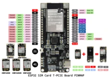 LILYGO® T-PCIE SIM7600 4G Development Board SIM7600G SIM7600E SIM7600A ...