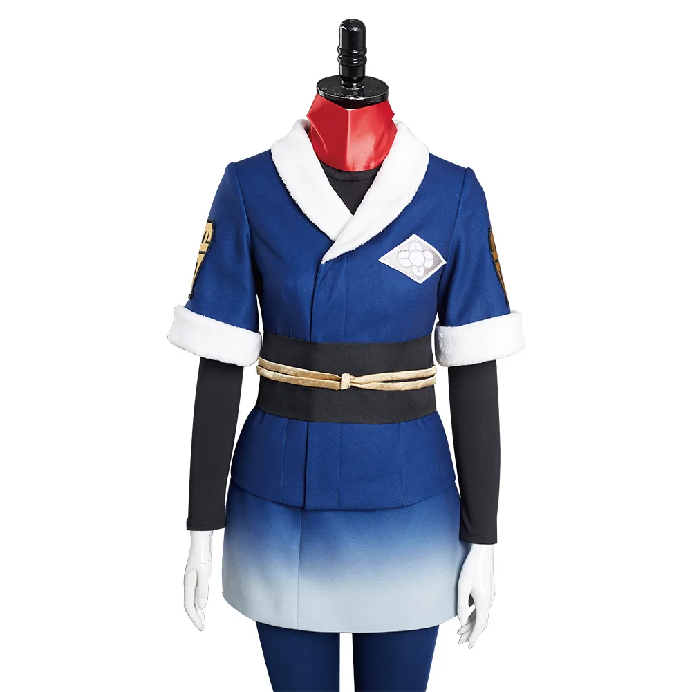 Game Pokemon Legends: Arceus Akari Cosplay Costume - AllCosplay.com