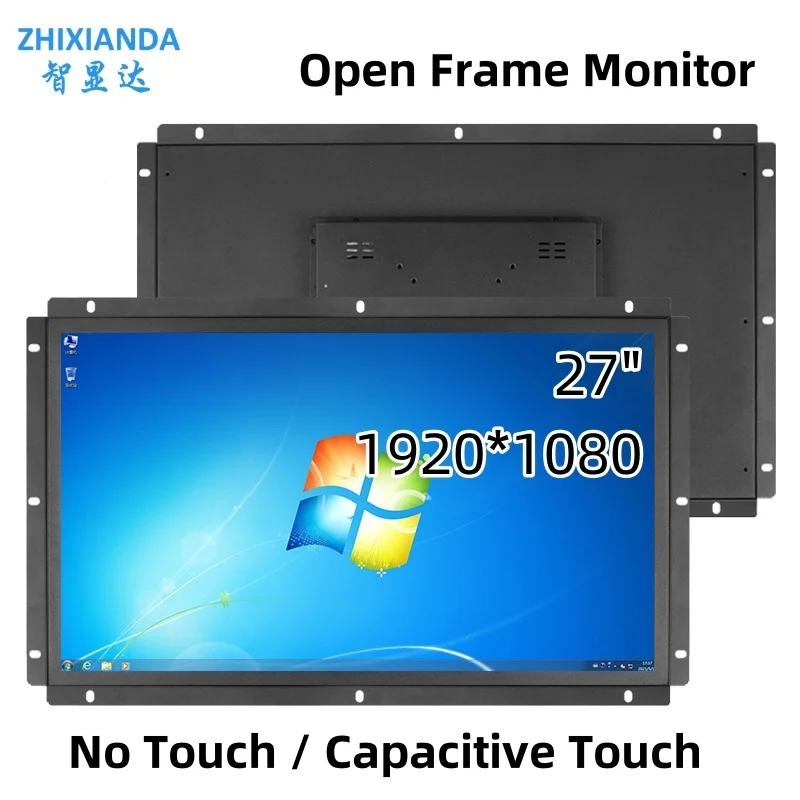 Zhixianda-27-Inch-1920-1080-Open-Frame-Industrial-Monitor-Capacitive ...