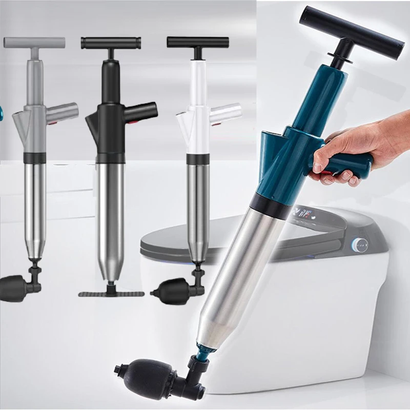 Professional High Pressure Pipe Plunger Toilet Plungers Pump Air ...