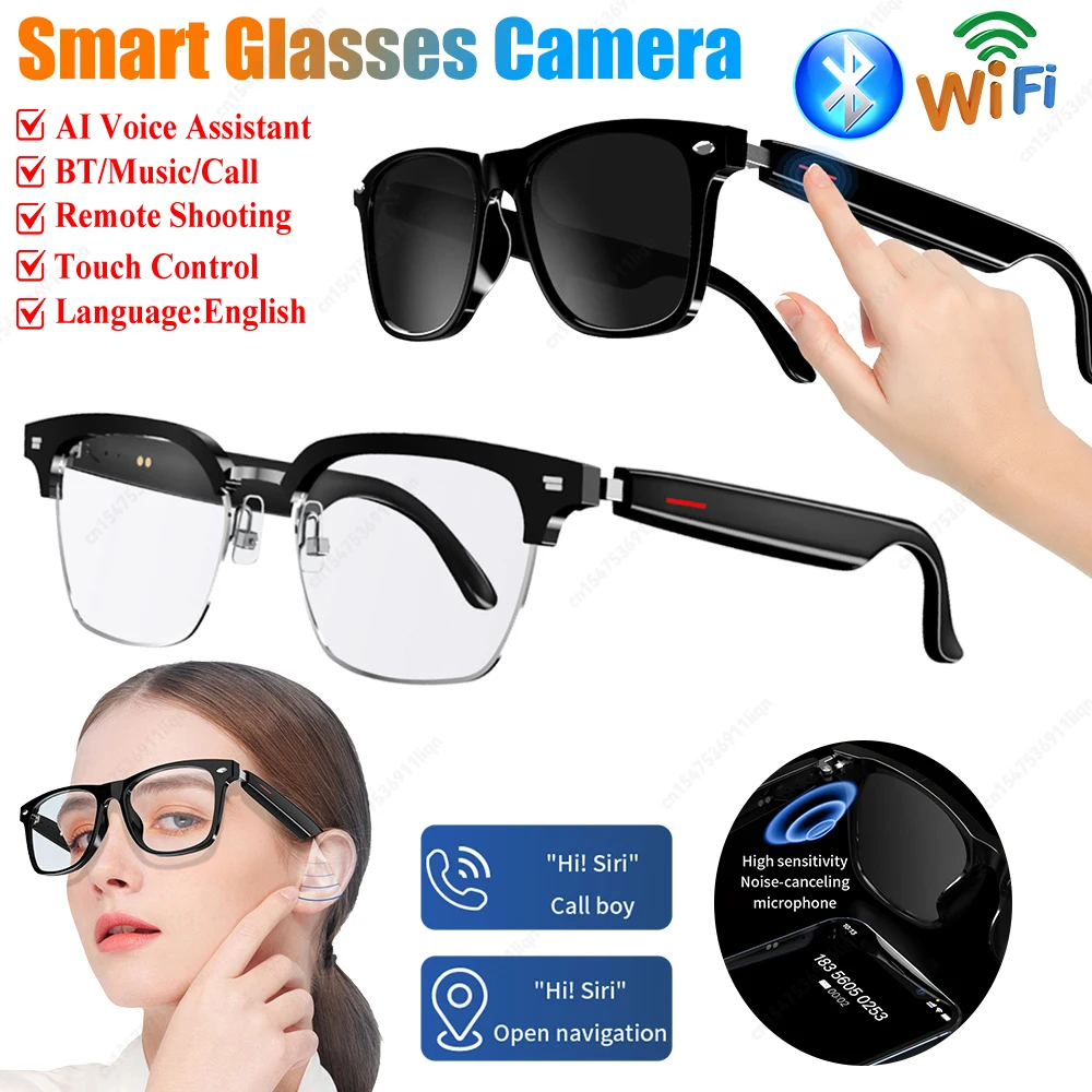 Smart Camera Audio Glasses – Wired Innovation