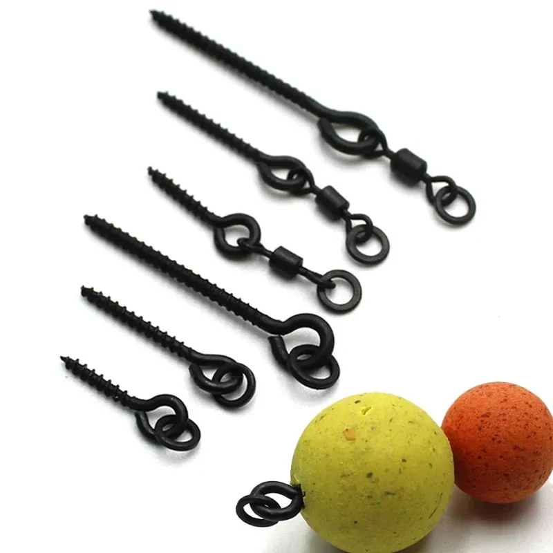 Carp-Fishing-Four-Types-Of-Bait-Screws-With-Mirco-Swivel-For-Carp ...