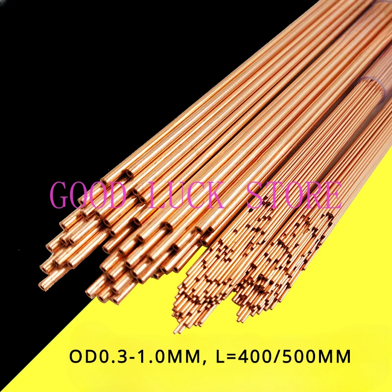 100pcs Copper Tube,Drill EDM Copper Pipe,Drilling EDM Electrodes OD0.3 ...