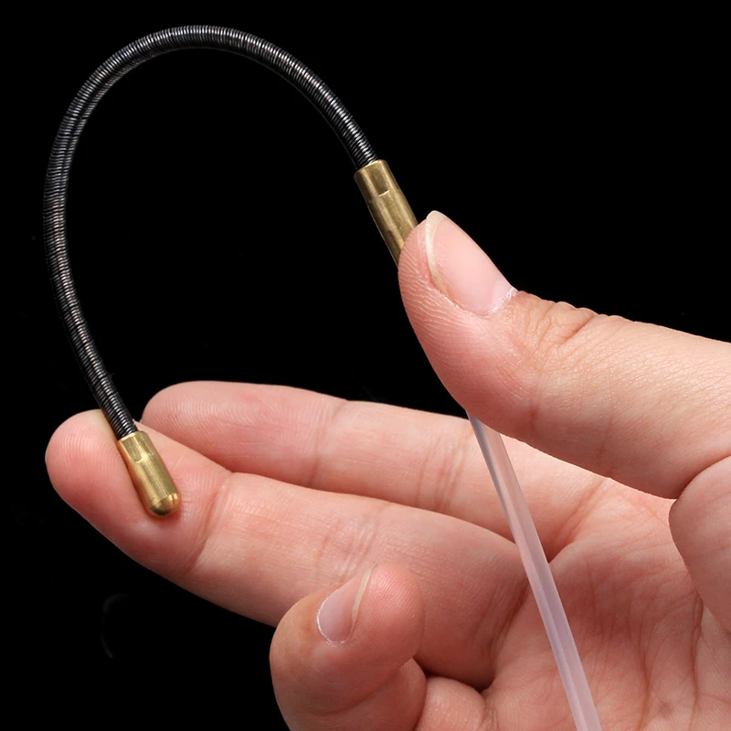 3mm 5/10/15m Cable Puller White Guide Device Nylon Electric Cable Push ...