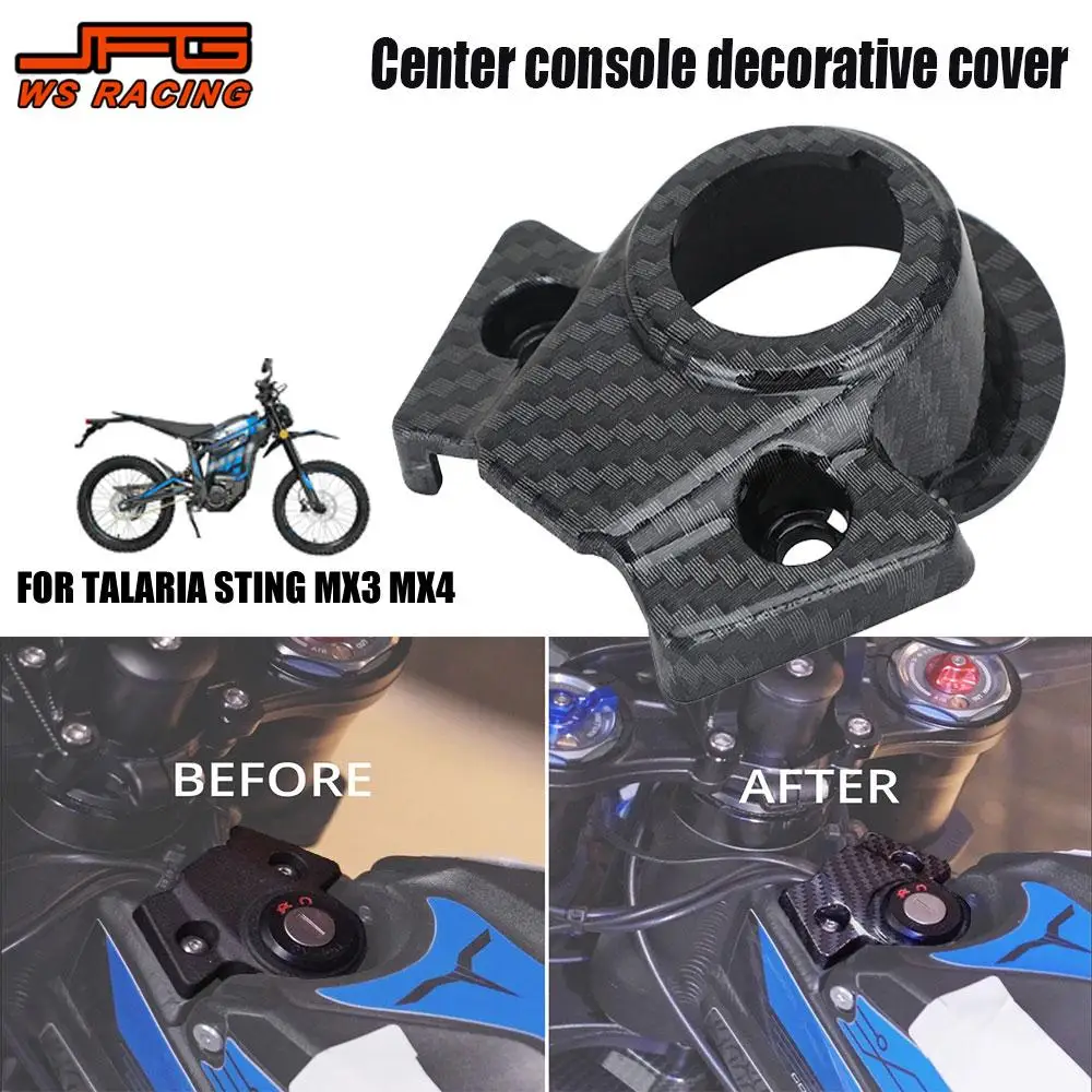 Motorcycles-Central-Control-Decorative-Cover-Carbon-Fiber-Pattern ...