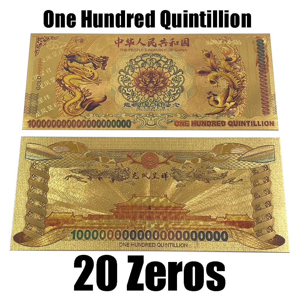 Billetes-chinos-de-Dragonand-phoenixe-para-colecci-n-de-moneda-china-20 ...